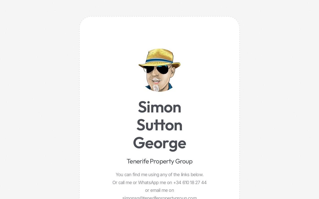 Contact Simon Sutton George